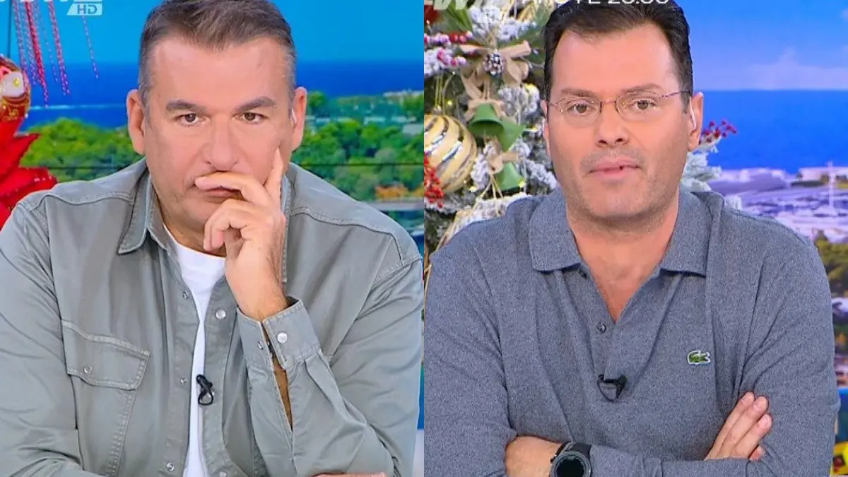 ΑΝΤ1: Πανικός στο κανάλι μετά την μεγάλη γκάφα του Τεργιάκη στον αέρα ...